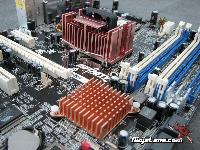 DFI Infinity NF650i "Dark" Motherboard Review - Board Layout and ...